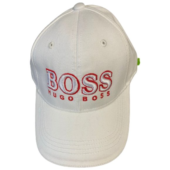 Hugo Boss | Accessories | Nwt Mens Red Hugo Boss Logo Cap With ...